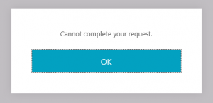 Cannot complete your request - Citrix Storefront - WinCert
