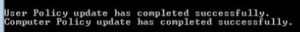 Computer policy could not be updated successfully - WinCert