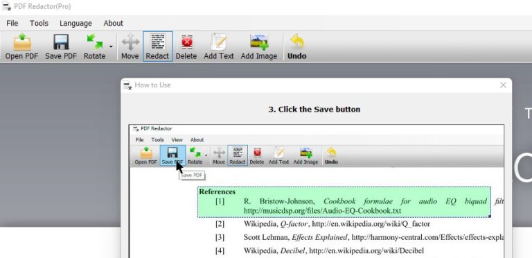 PDF Redactor software review - WinCert